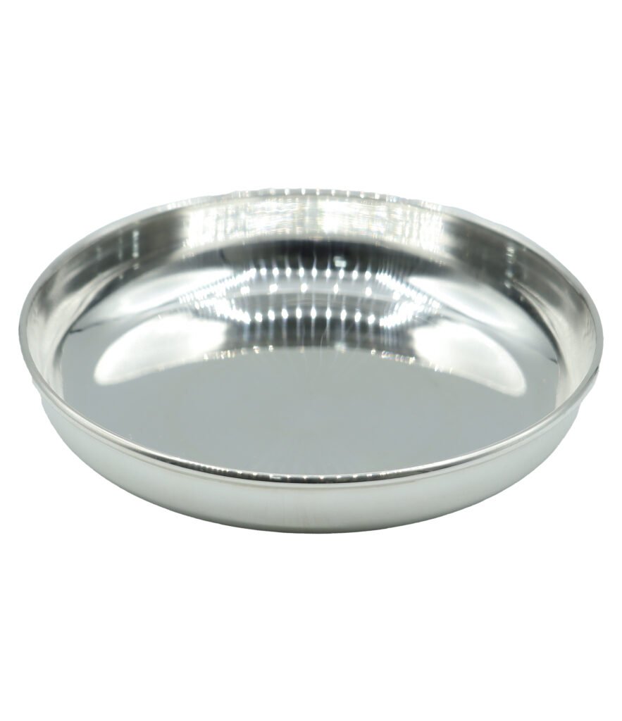 925 Pure Silver Plain Plate - Dharmik Jewels