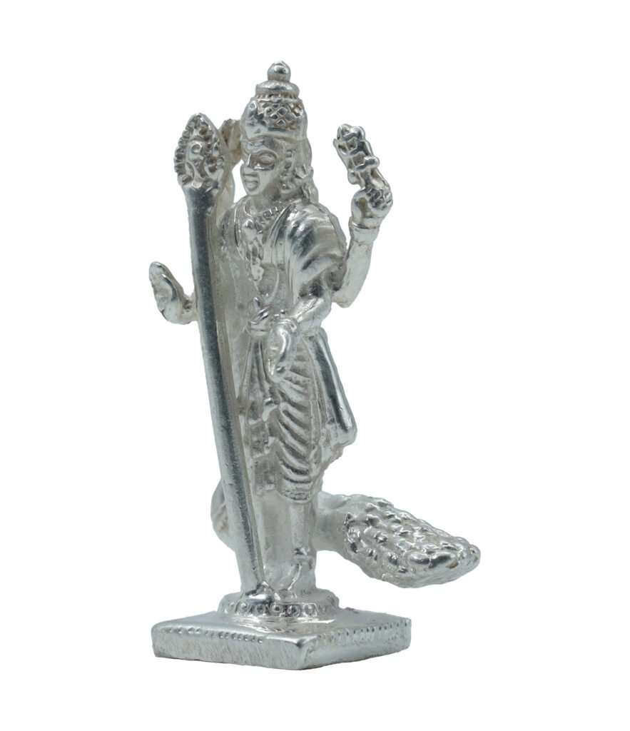 925 Pure Silver Lord Murugan Idol - Dharmik Jewels